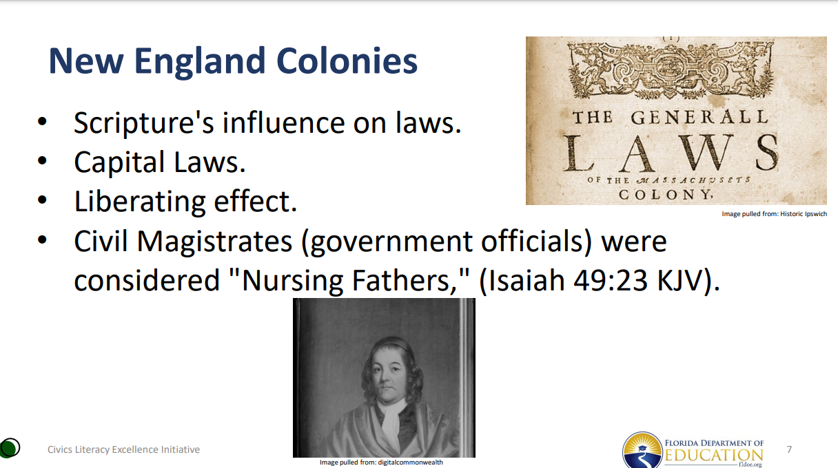 Workshops That Teach New Florida History Standards Said to Distort Past ...