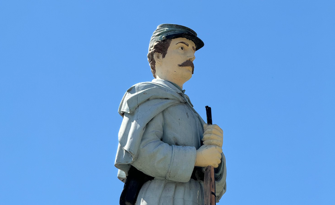 G.A.R. Statue at Sacramento City Cemetery - The Reconstruction Era